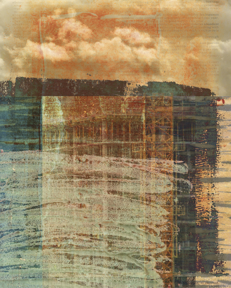 Liz Ruest Digital Collage: Adaptive Horizons